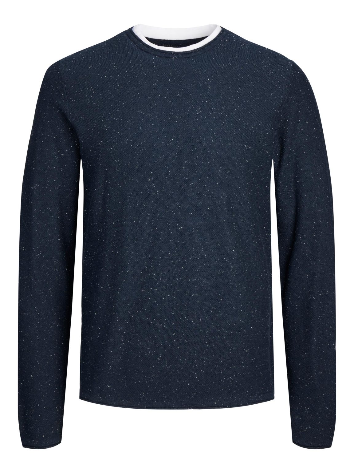 ΠΟΥΛΟΒΕΡ JACK & JONES ΒΑΜΒΑΚΕΡΟ ΠΛΕΚΤΟ ΜΕ ΛΑΙΜΟΚΟΨΗ 'ΚΟΥΡΕΛΟΥ ...